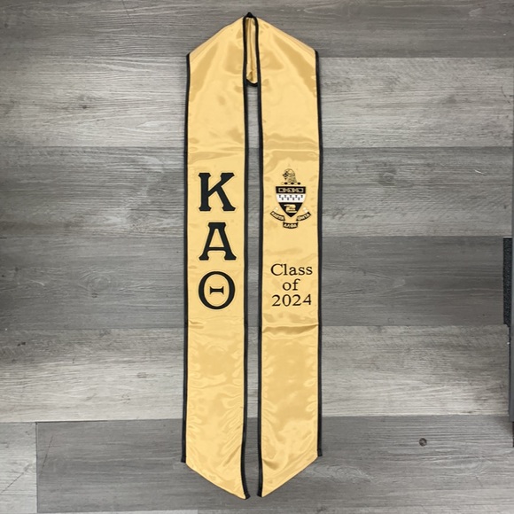 Other | Kappa Alpha Theta Class Of 225 Graduation Stole Sash | Poshmark